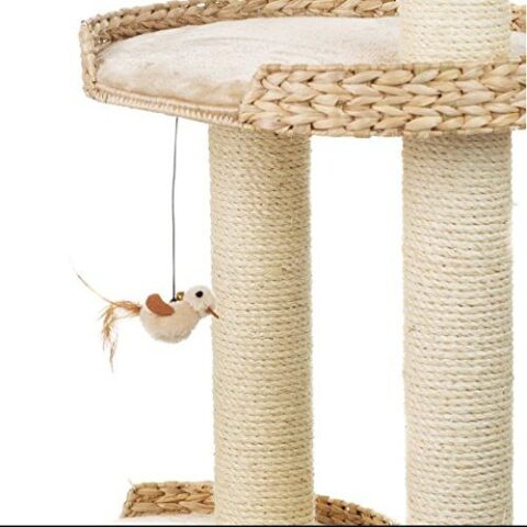 LUXURY WOVEN WATER HYACINTH CAT TREE | LOWEST PRICES GUARANTEED | FREE ...