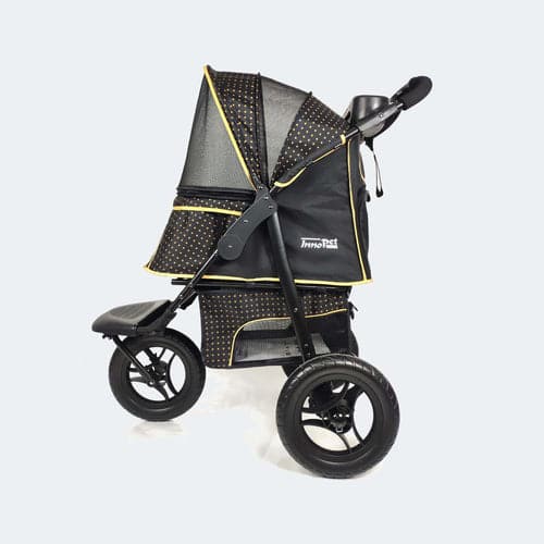 InnoPet® | Adventure Pet & Dog Stroller | Black / Gold | LOWEST PRICES ...
